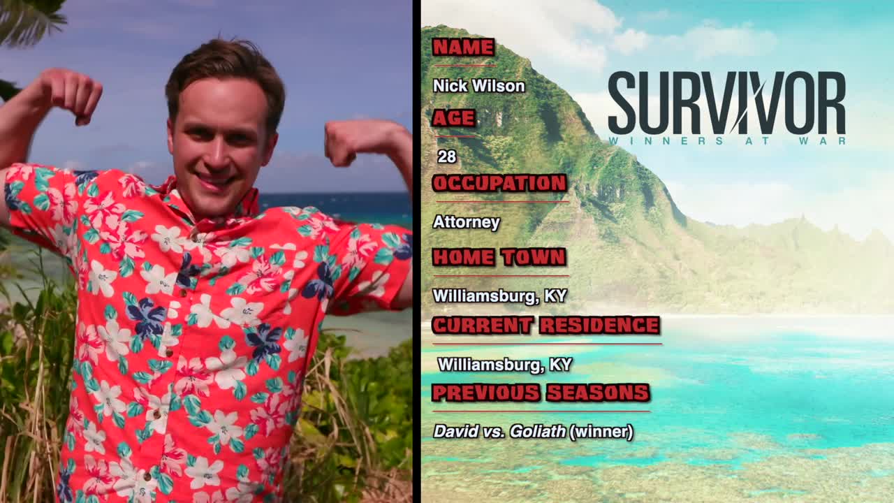 Season 40: Whitley County's Nick Wilson returns to 'Survivor: Winners ...