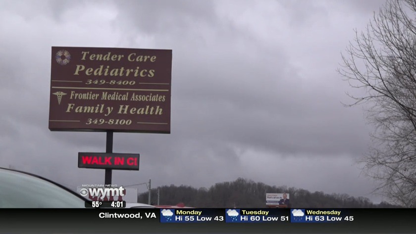 Frontier Medical Associates drive-thru clinic tests people for COVID-19
